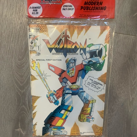 Voltron | Other | Voltron Special First Edition Comic 2nd And 3rd ...